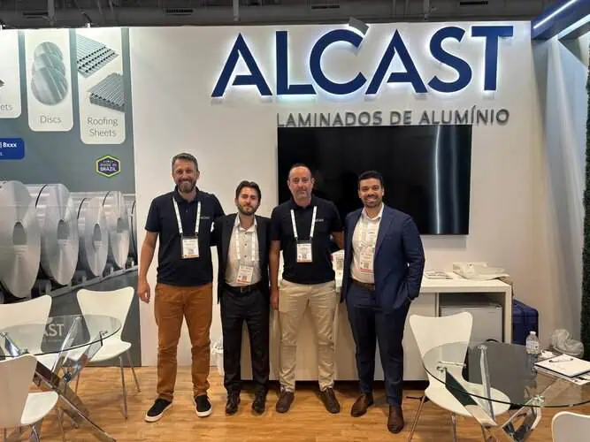 Alcast marca presença na Aluminium USA - Acontece no Brasil